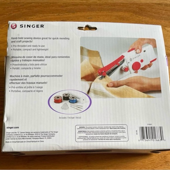 Singer | Design | Nwt Singer Stitch Sew Quick Portable Mending Machine ...